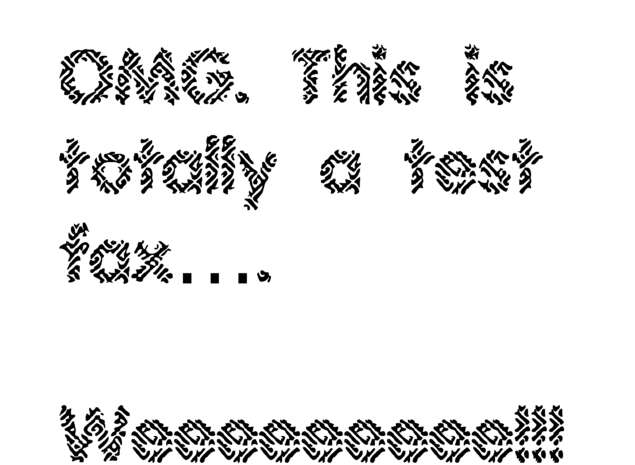 Fax Toy - Random Stuff You Fax To Us