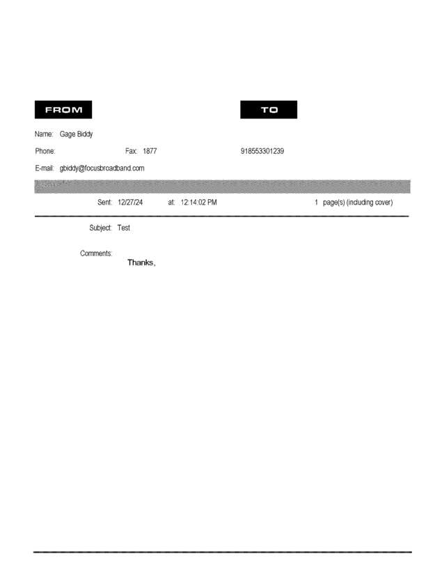 Fax Toy - Random Stuff You Fax To Us