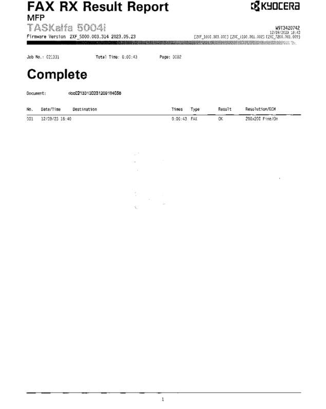 Fax Toy - Random Stuff You Fax To Us